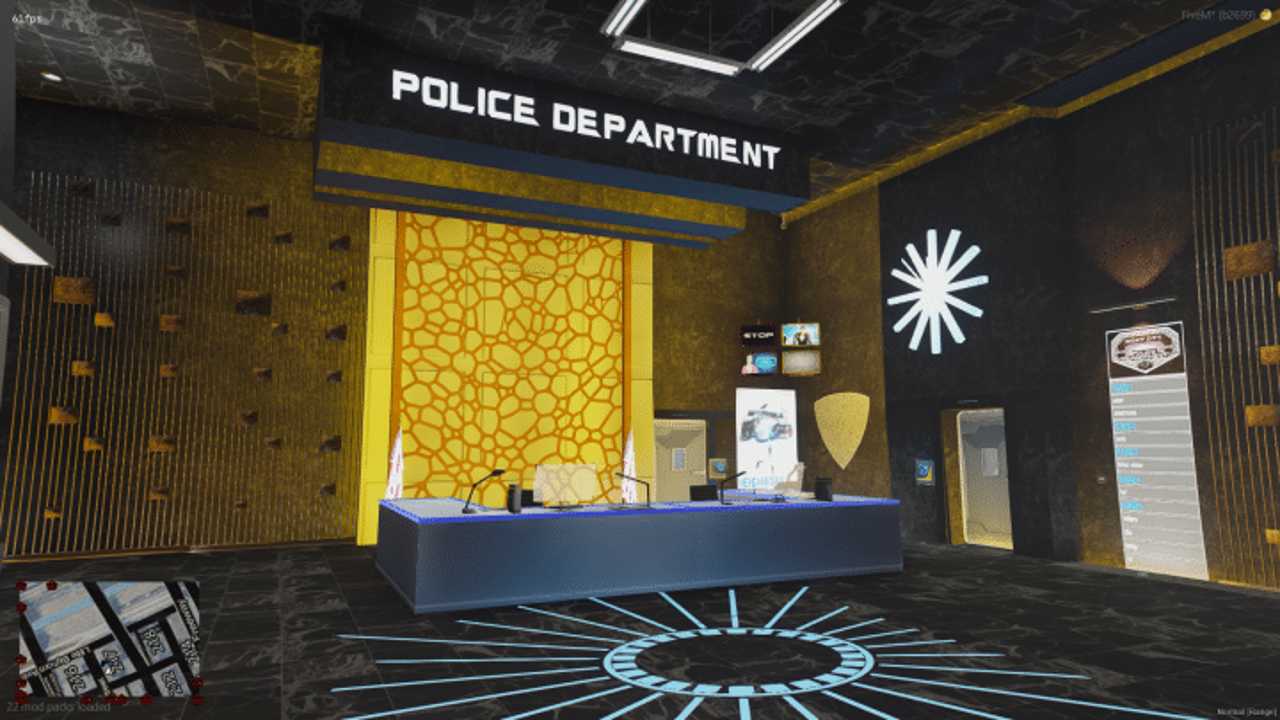 cyberpunk police department mlo - Fivem Mlo