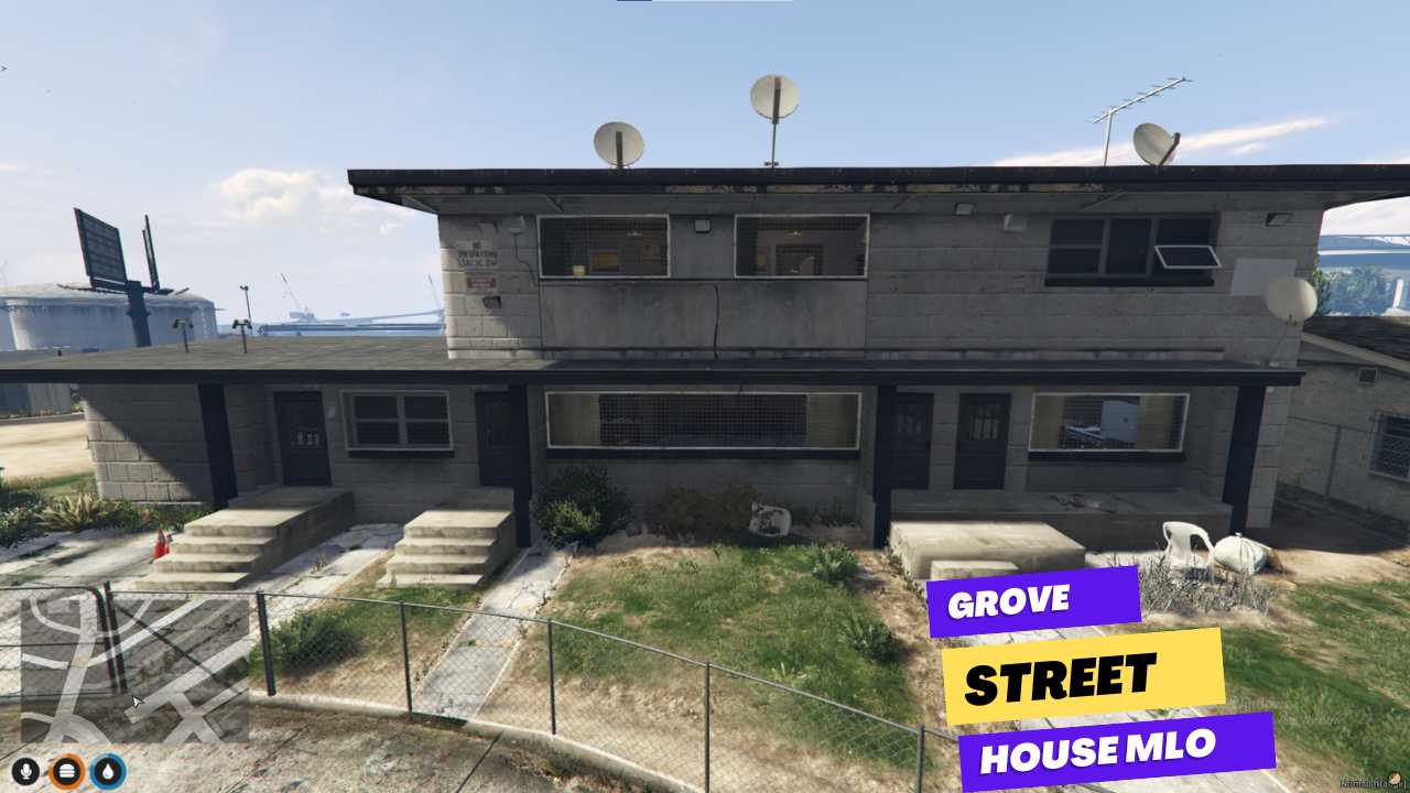grove street house - Fivem Mlo