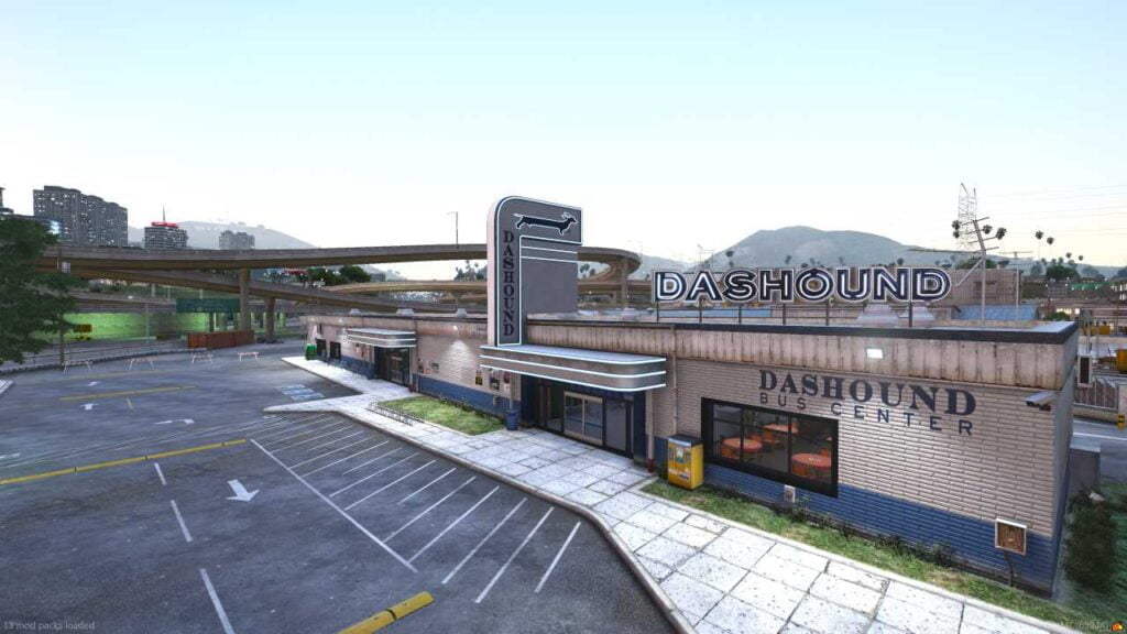 Dashound Bus Station MLO FiveM - Fivem Mlo