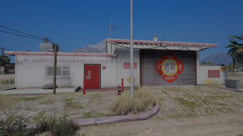 sandy shores fire station fivem - Fivem Mlo