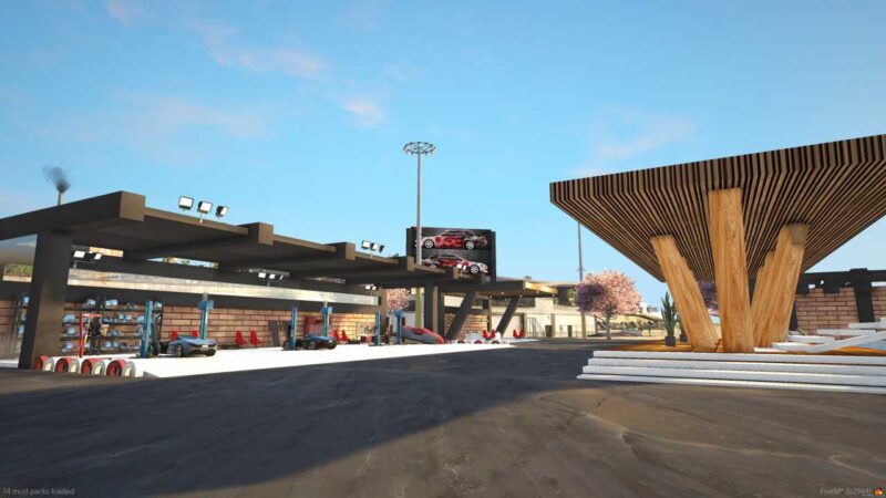 Mechanic Garage Mlo FiveM - Fivem Mlo