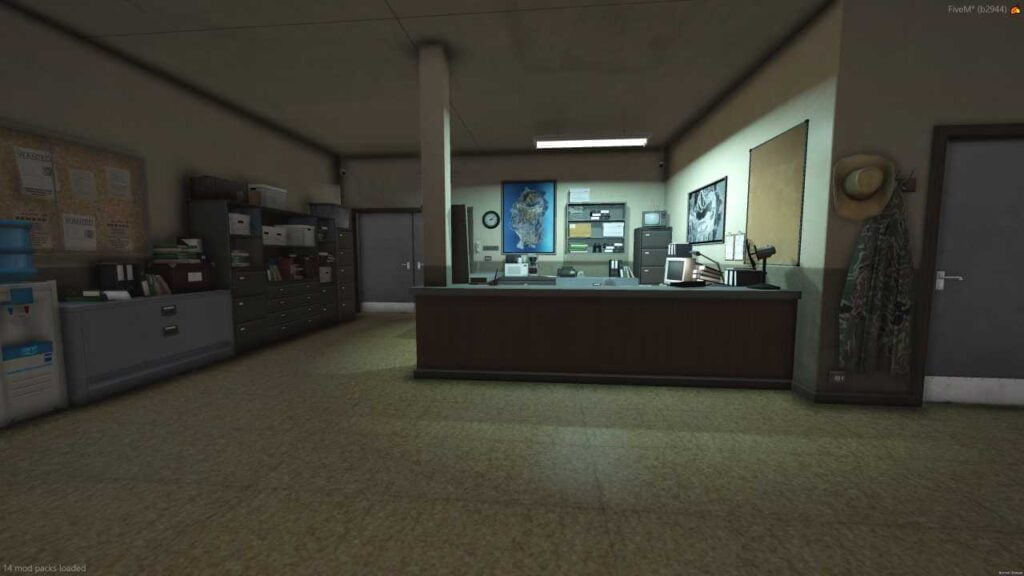 Sandy Shores Police Station FiveM - FiveM Mlo