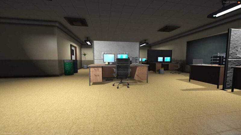Police Station Interior FiveM Mlo - FiveM Interior and Script Store