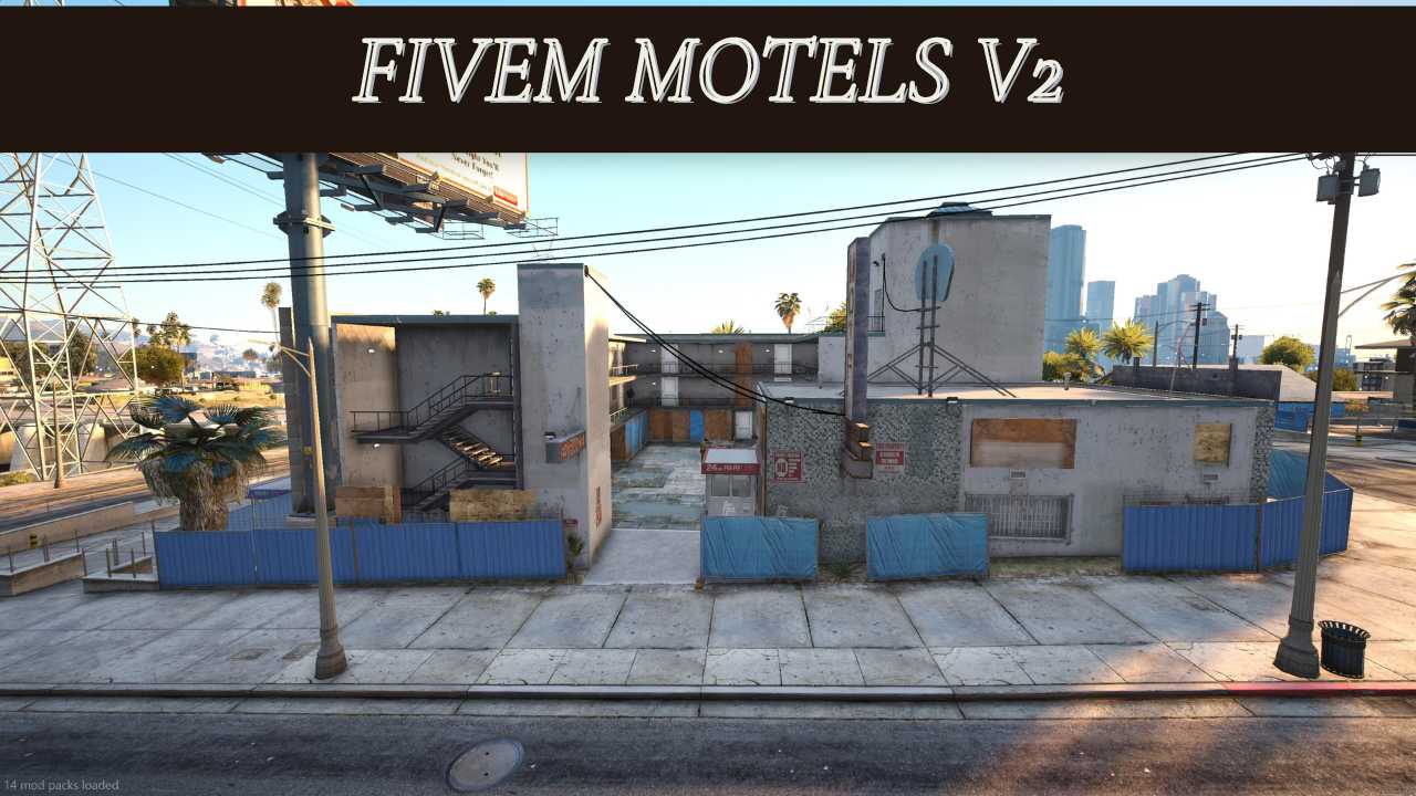 FiveM Motels V2 Mlo - FiveM Interior and Script Store