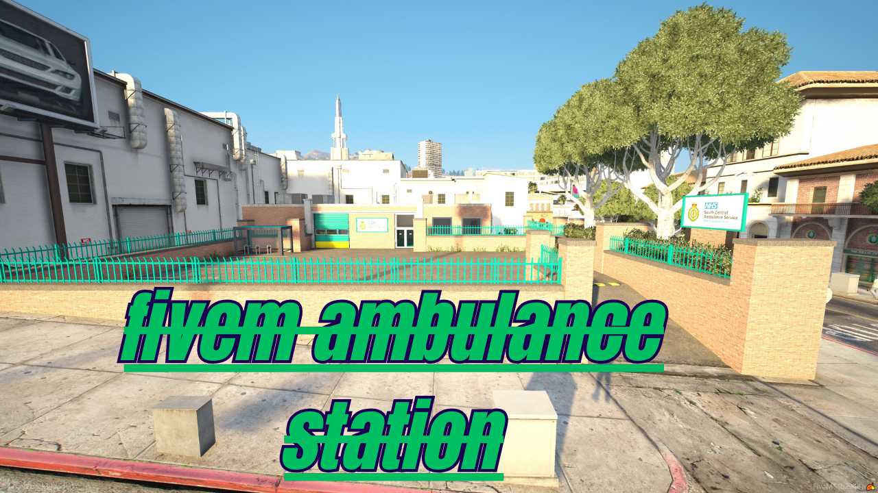 FiveM Ambulance Station - Fivem Mlo