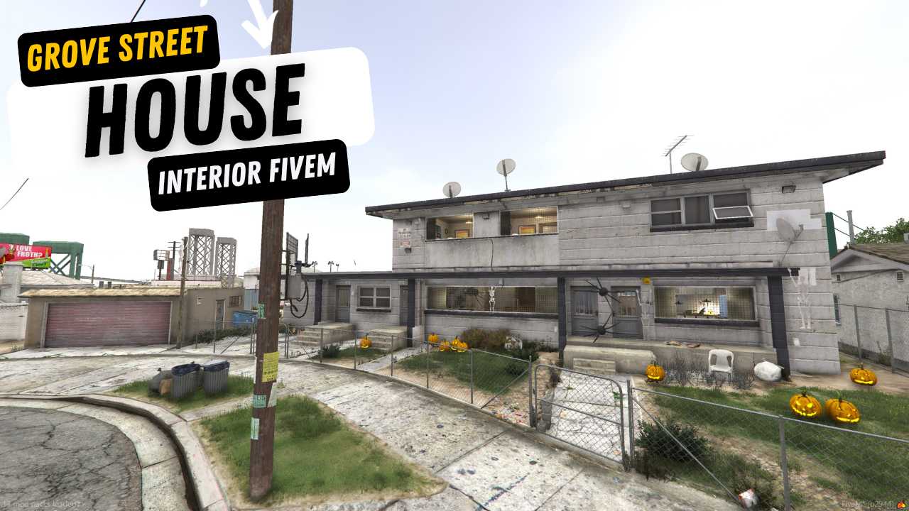 grove street house interior fivem - Fivem Mlo
