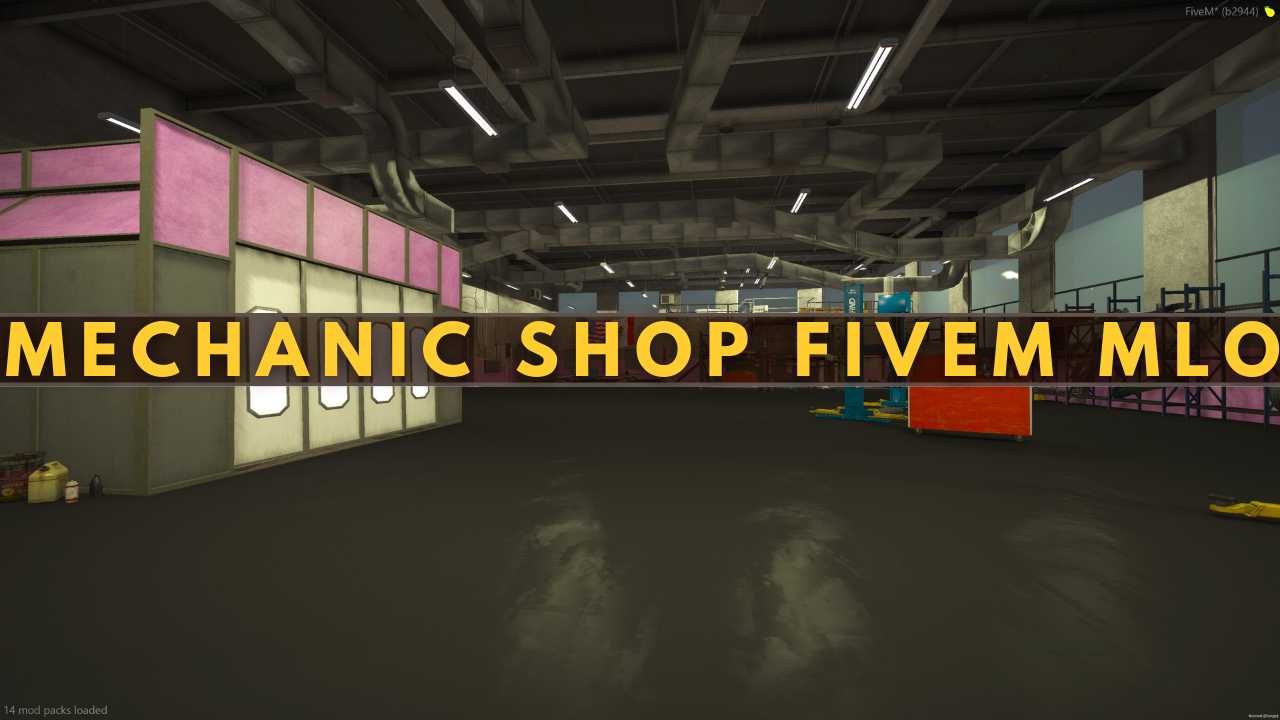 Mechanic Shop FiveM Mlo - Fivem Mlo