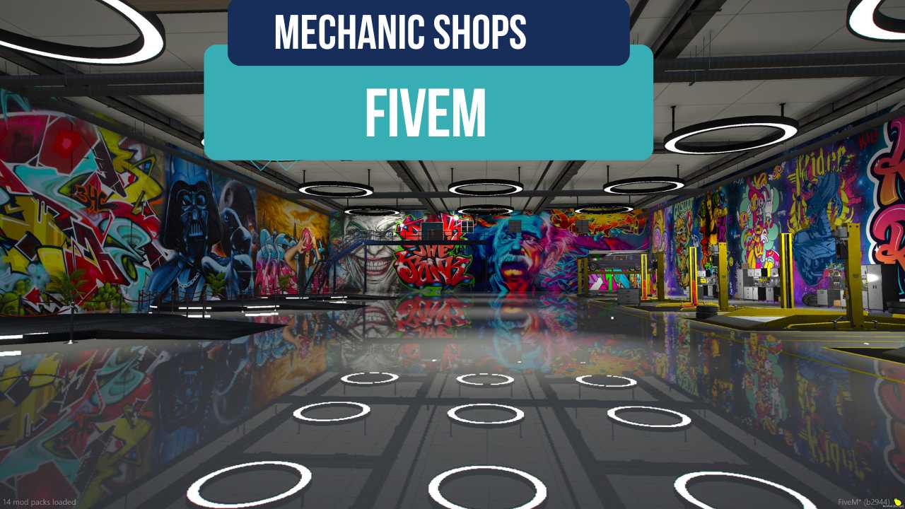 Mechanic Shops FiveM - Fivem Mlo