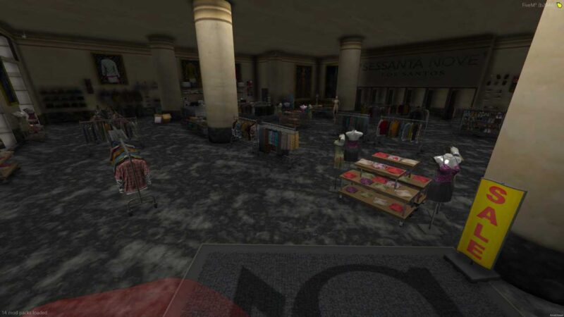 Clothing Store Mlo FiveM - Premium FiveM Scripts and Mods