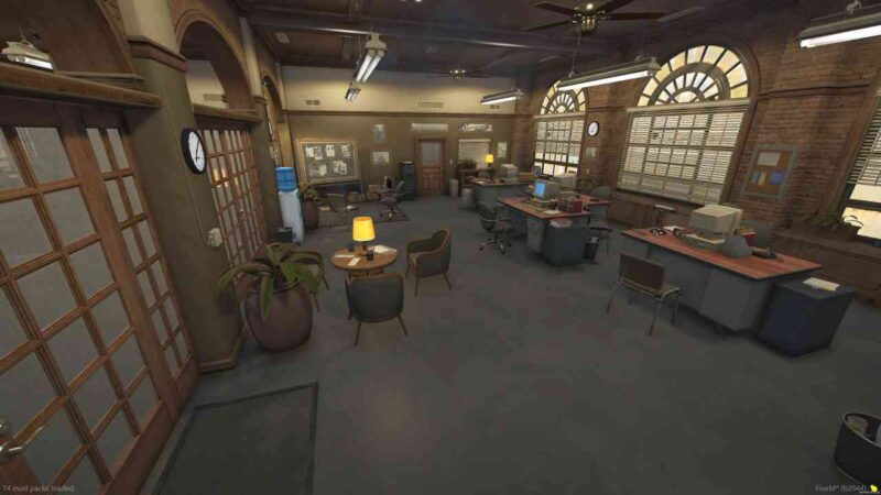 Paleto Police Station FiveM - High-Quality FiveM Interior and Mlo