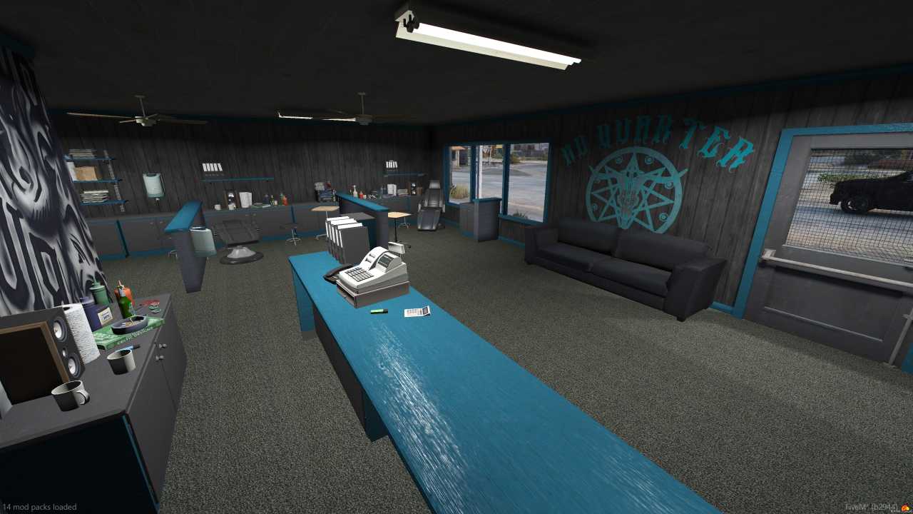 FiveM Tattoo Mlo - Best FiveM Script and Mod Shop