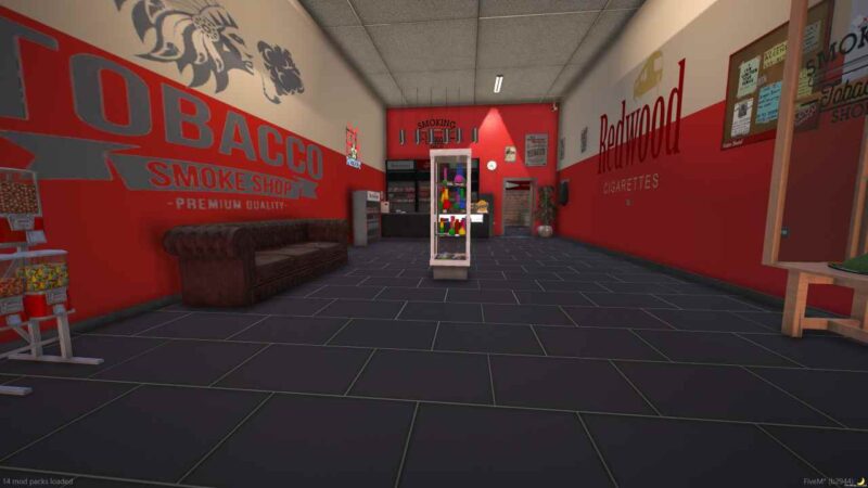 Smoke Shop FiveM Mlo - Top FiveM Scripts and Interiors