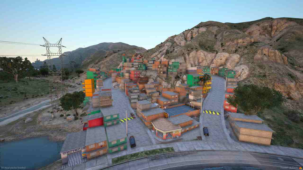 Favela FiveM V3 Mlo - High-Quality FiveM YMaps and Interiors