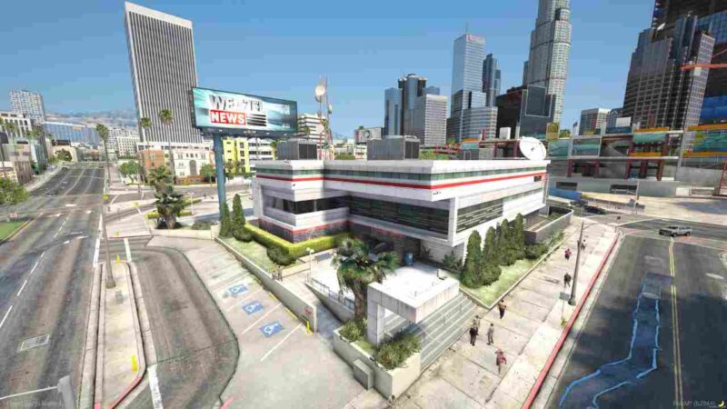 Weazel News Interior FiveM Mlo | FiveM YMaps and Interiors