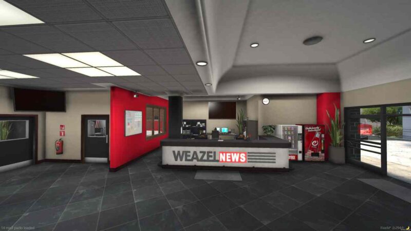 Weazel News Interior FiveM Mlo | FiveM YMaps and Interiors