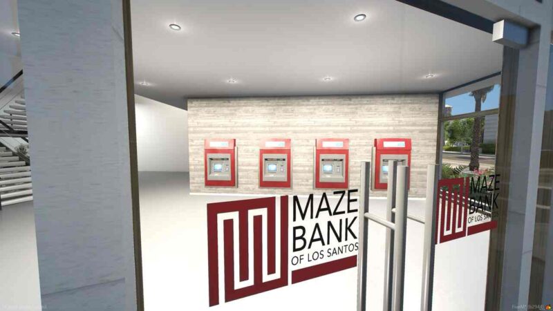 [FiveM Map] FiveM Maze Banking Mlo - Del perro