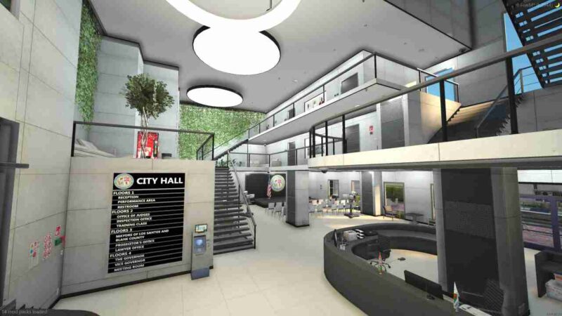 FiveM City Hall Mlo | Explore Premium FiveM Maps