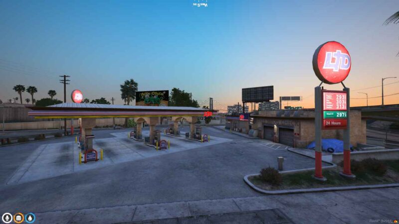 FiveM Gas Station - FiveM Interiors [YMap]