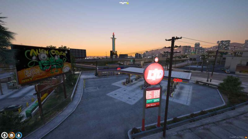 FiveM Gas Station - FiveM Interiors [YMap]