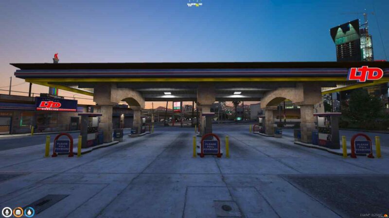 FiveM Gas Station - FiveM Interiors [YMap]