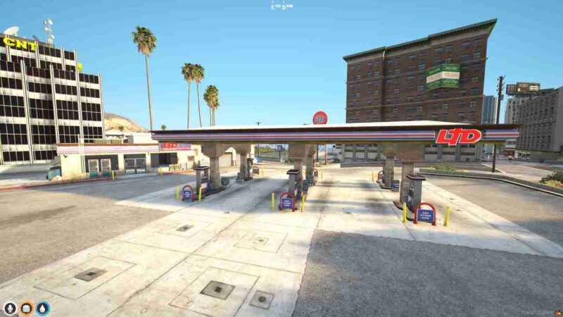 Gas Station Mlo Fivem V2 | FiveM Interior