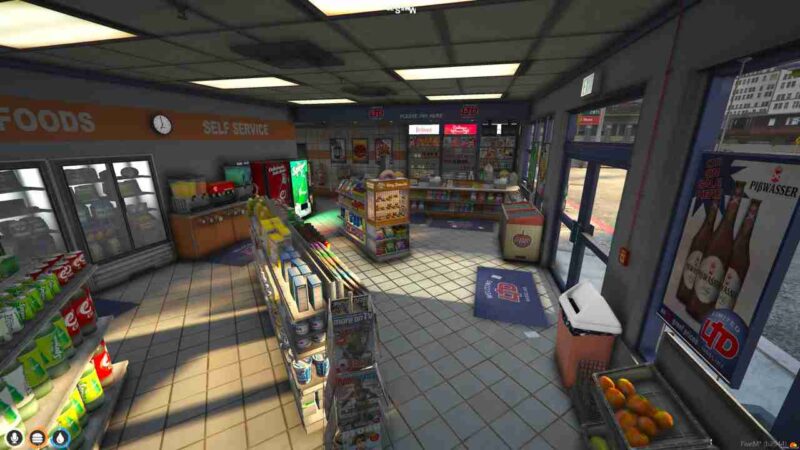 Gas Station Mlo Fivem V2 | FiveM Interior