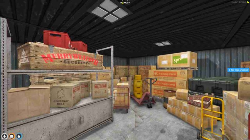 FiveM Warehouse Mlo - FiveM Interiors [YMap]