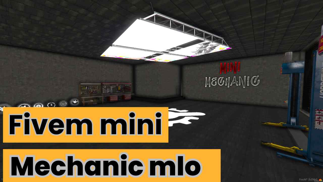 FiveM Mini Mechanic Mlo - FiveM Map Innovations