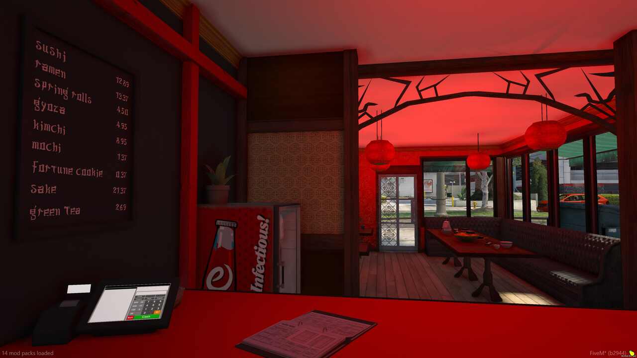 Premium Chinese Restaurant FiveM Mlo & FiveM Interiors