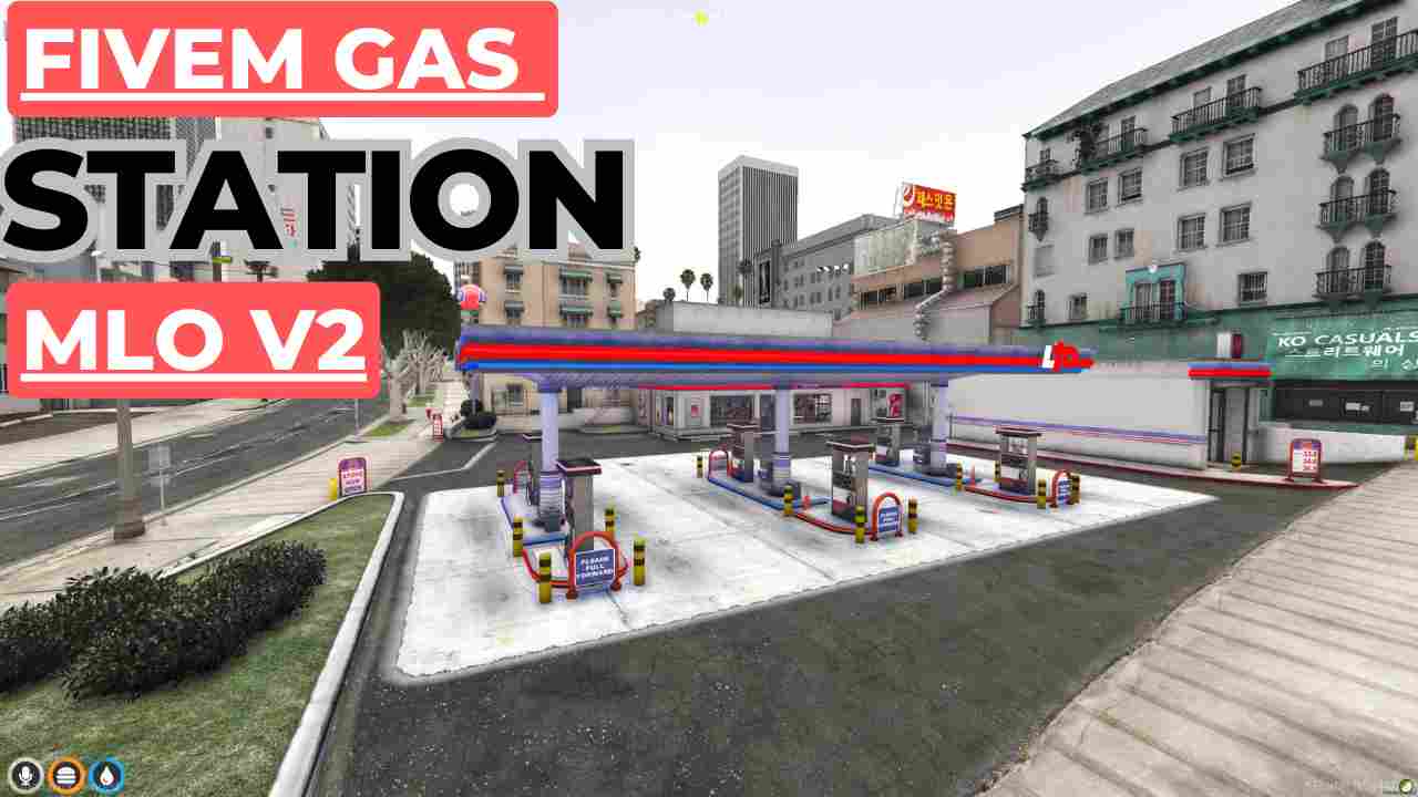 FiveM Gas Station Mlo V2 - Discover Premium FiveM Mlos