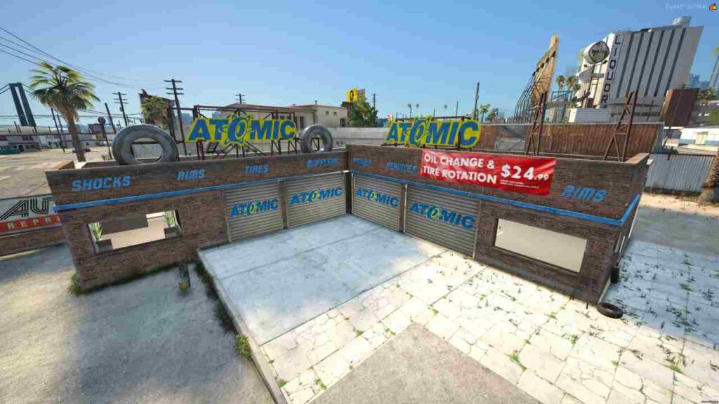 [FiveM Interiors] FiveM Atomic Mlo | Car Repair Maps