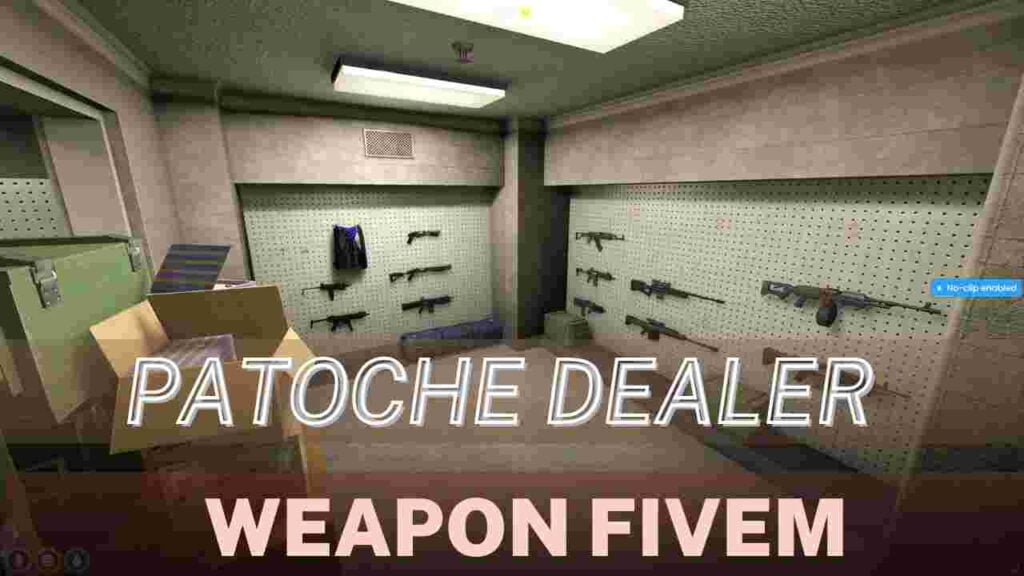 Patoche Dealer Weapon FiveM - Fivem Mlo