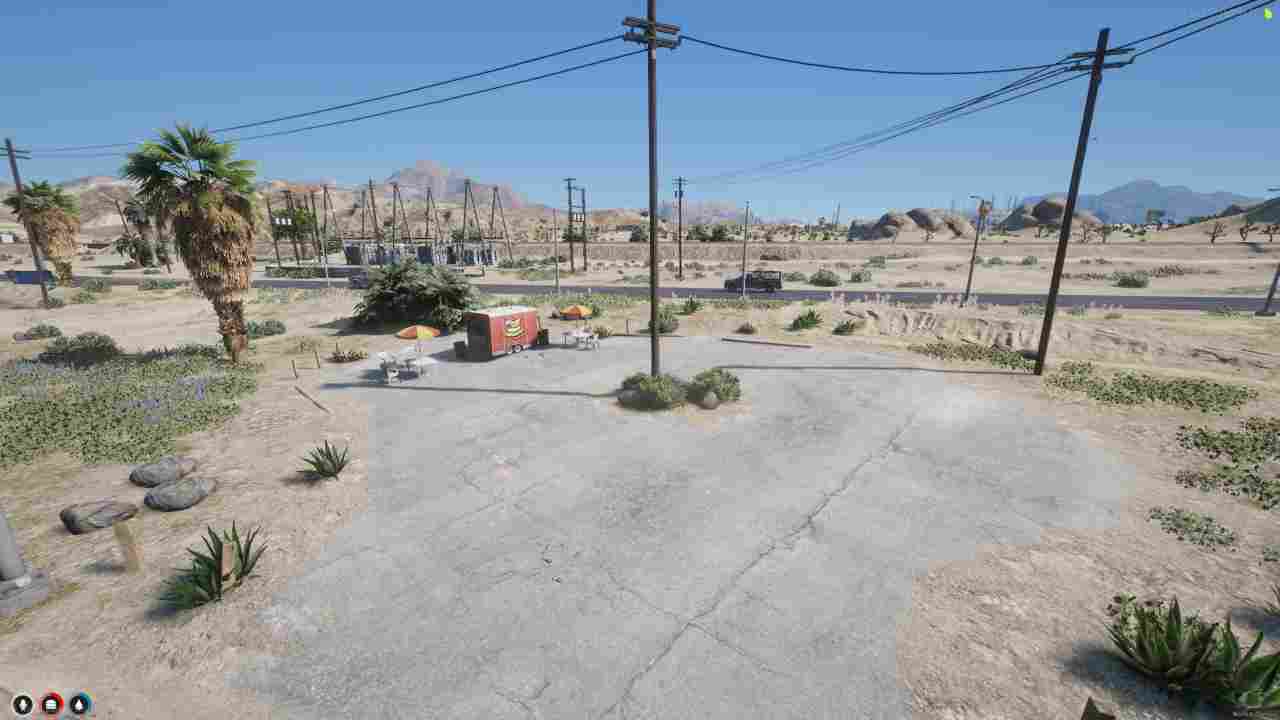 Fivem Sandy Shores Park - Desert Landscape | Fivem Map Store