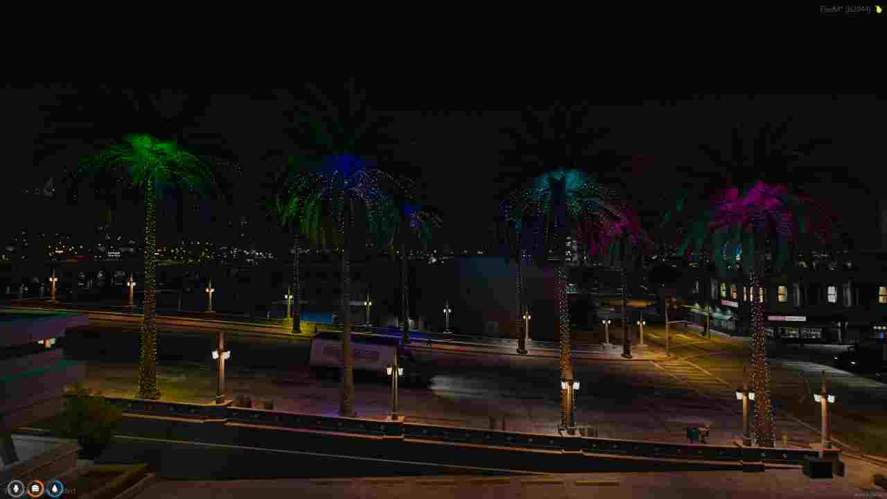 FiveM Palm Trees Mlo - Missions Row