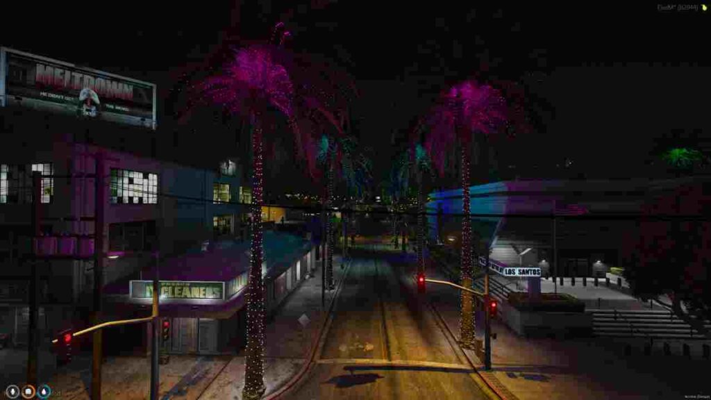 FiveM Palm Trees Mlo - Missions Row