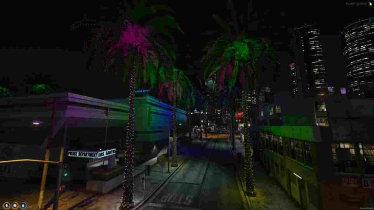 FiveM Palm Trees Mlo - Missions Row