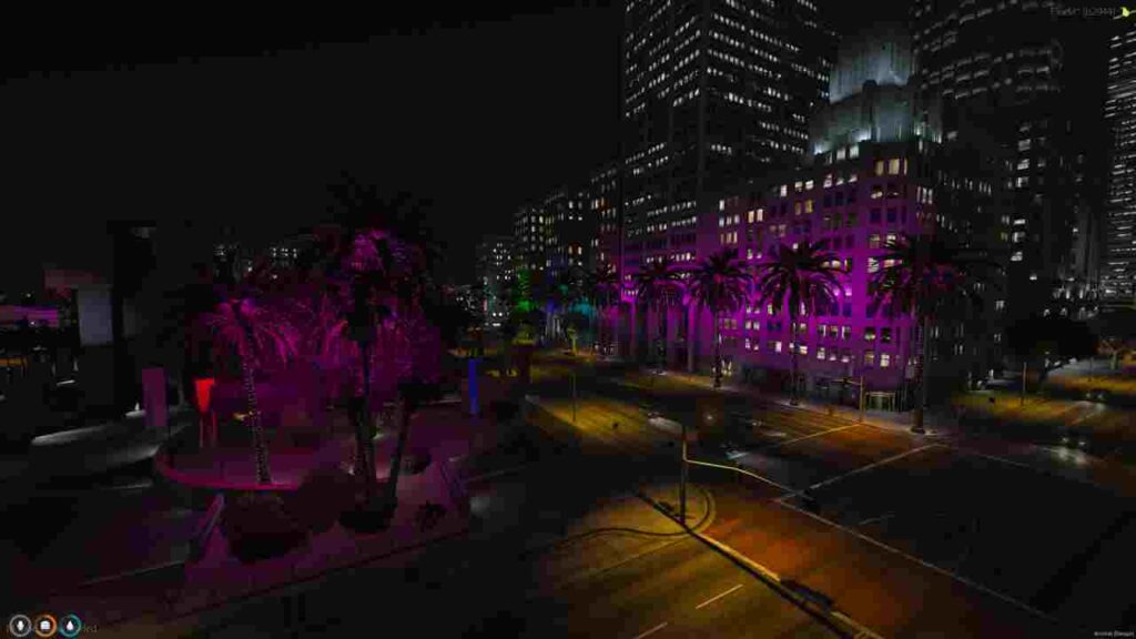 FiveM Palm Trees Mlo - Missions Row